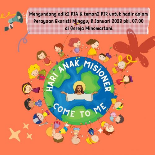 Hari Anak Misioner 2023 - Paroki Minomartani